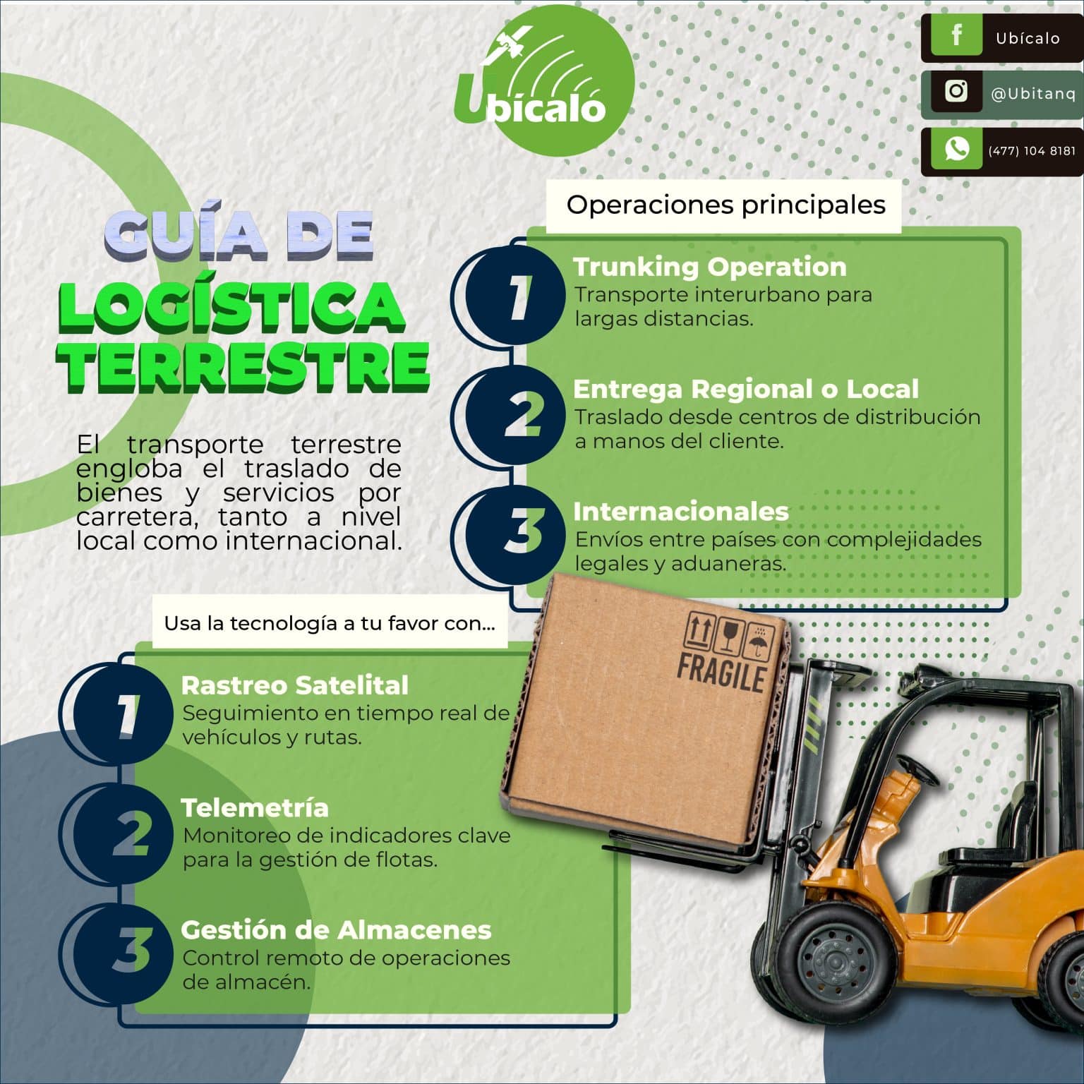 Logística terrestre: lo que debes conocer - Ubícalo®